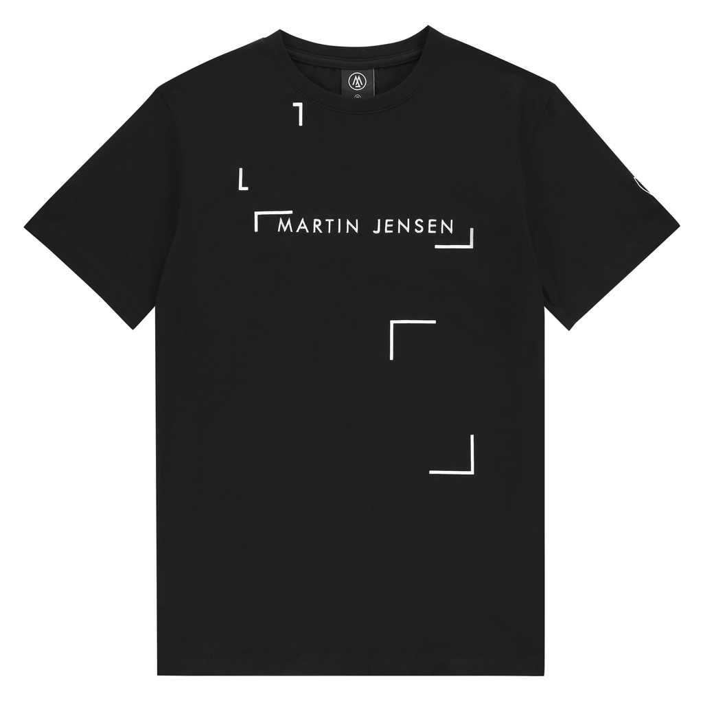 BLACK GRAPHIC TEE – Martin Jensen